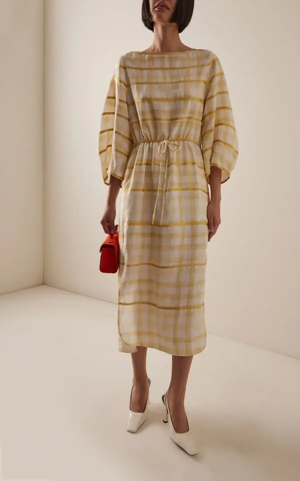 Rosie Assoulin Ribbon Caftan Dress