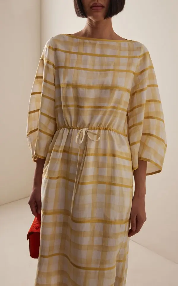 Rosie Assoulin Ribbon Caftan Dress