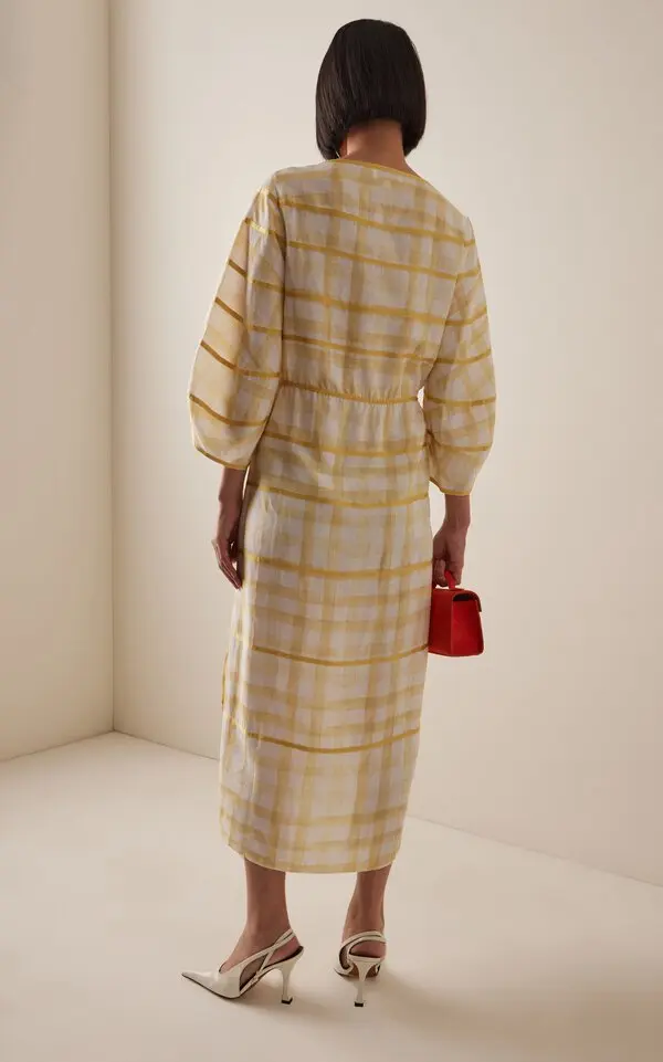 Rosie Assoulin Ribbon Caftan Dress