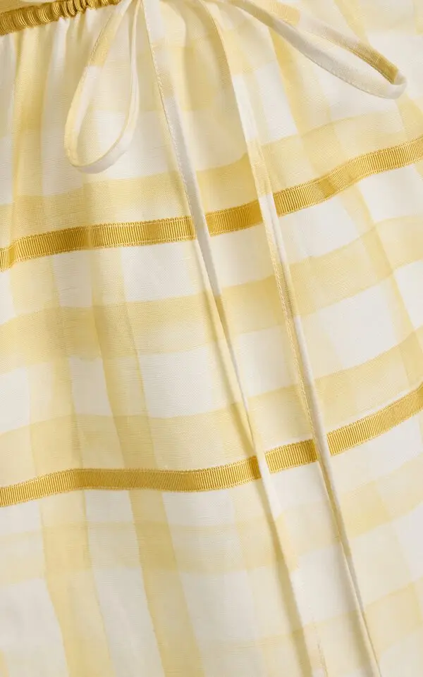 Rosie Assoulin Ribbon Caftan Dress