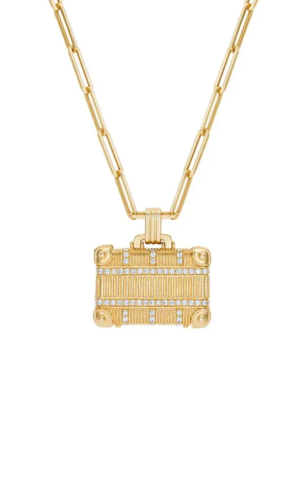 NEVERNOT Always Yours 14k Yellow Necklace - Gold