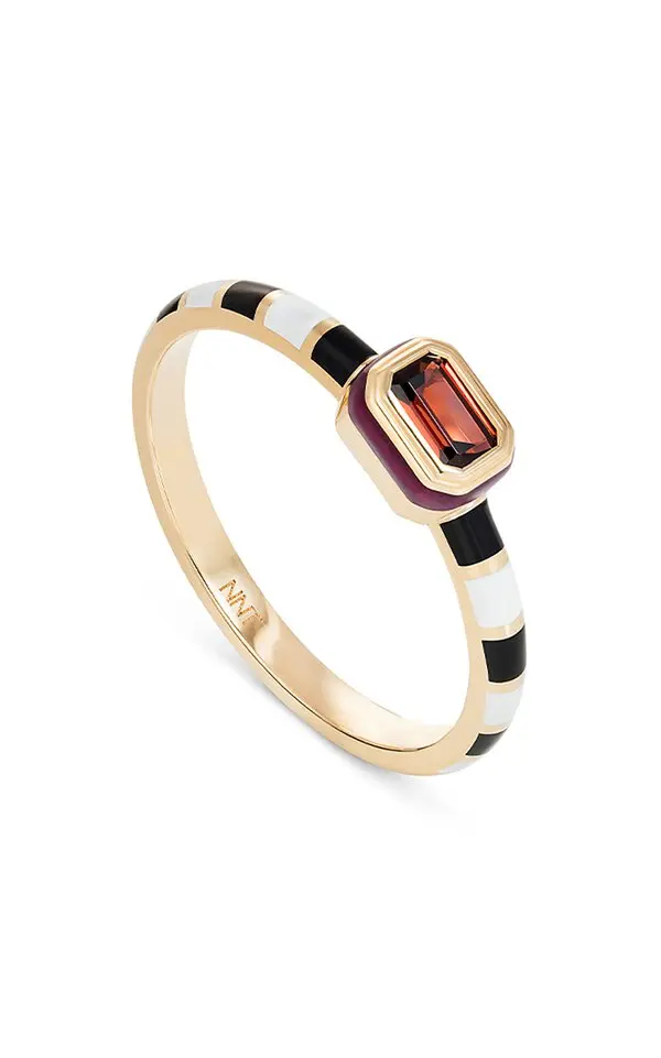 NEVERNOT Grab N Go 18k Yellow Gold Ready Ready 2 Radiate Ring - Multi