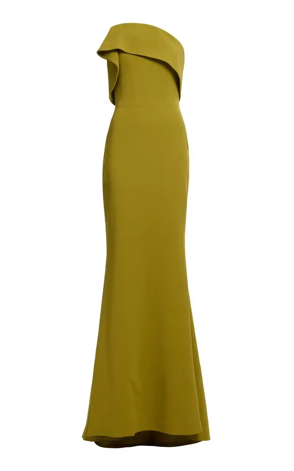 Elie Saab Fold Over Top Gown