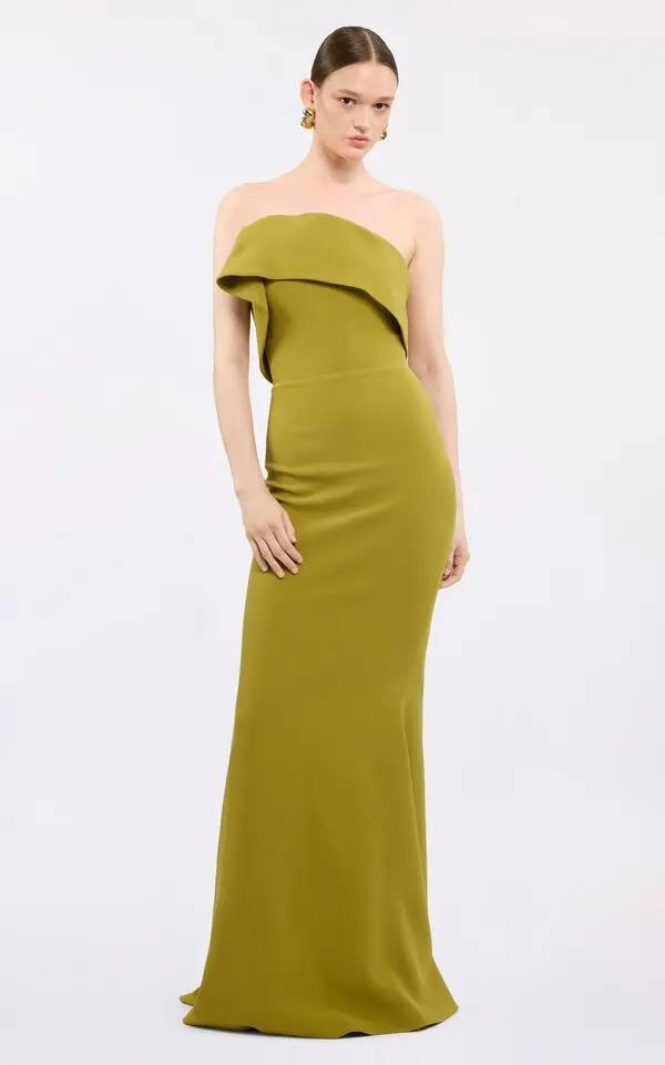 Elie Saab Fold Over Top Gown
