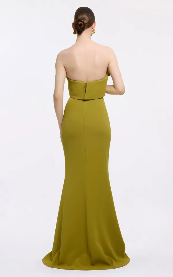 Elie Saab Fold Over Top Gown
