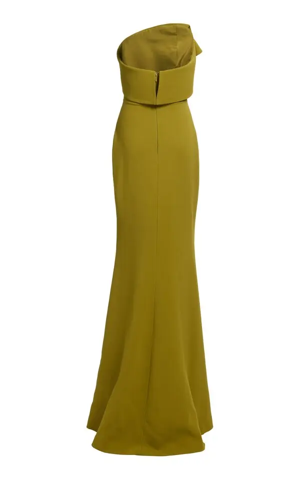 Elie Saab Fold Over Top Gown