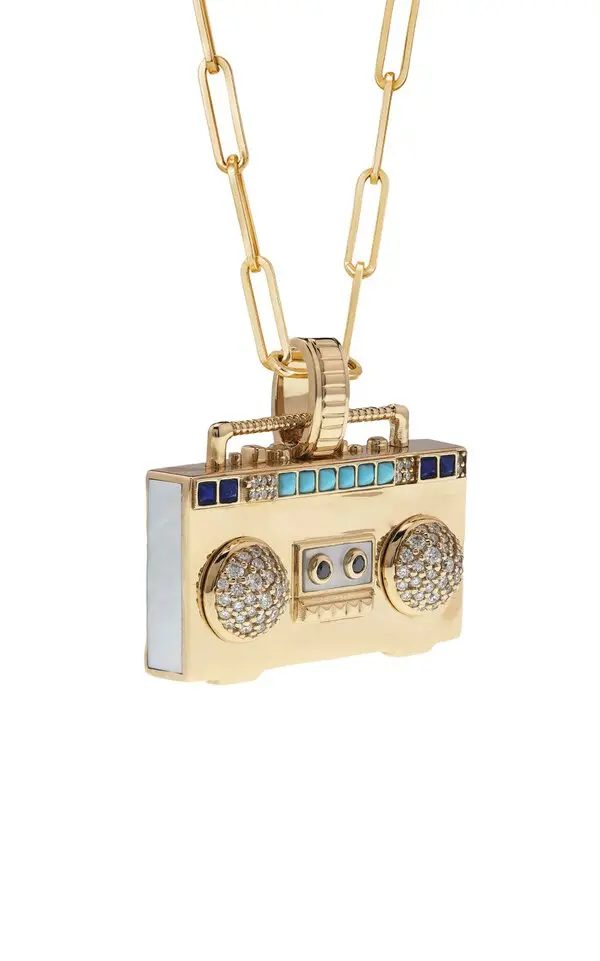 NEVERNOT Smooth Operator 14k Yellow Gold Necklce
