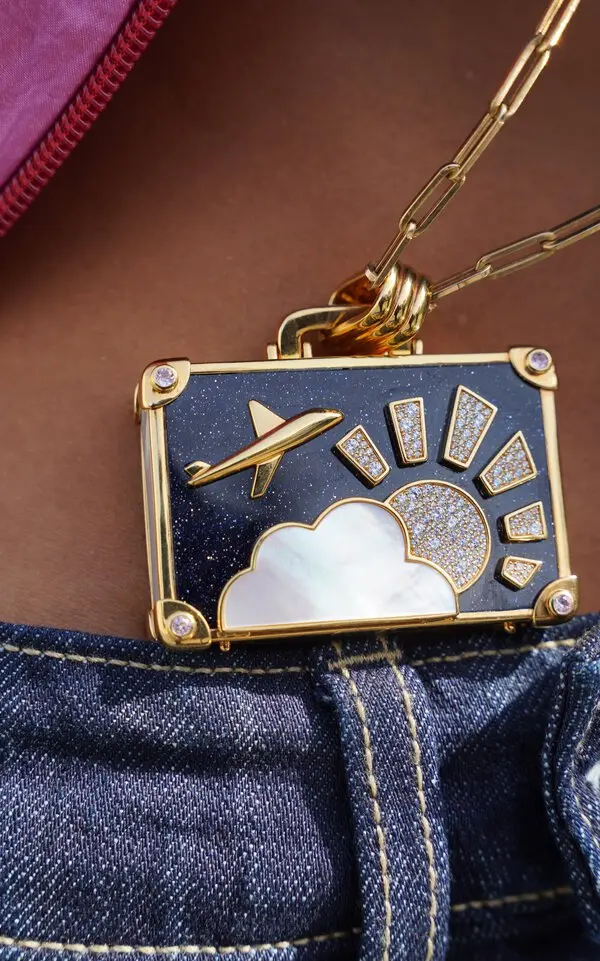 NEVERNOT Game Changer 14k Yellow Gold Necklace