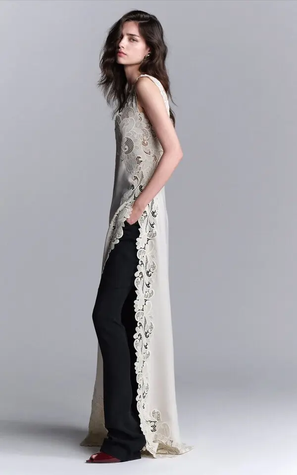 Elie Saab Mid-rise Straight-leg Envers Silk Pants - Black