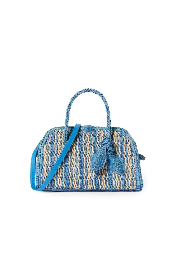 Jacquemus Le Petit Turismo Raphia Leather Bag