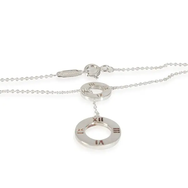 Tiffany & Co. Sterling Silver Atlas Lariat Necklace