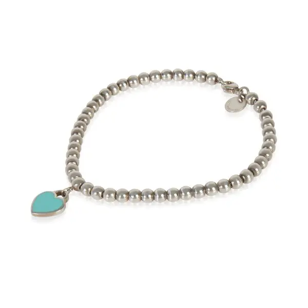 Tiffany & Co. Sterling Silver Diamond Return To Bracelet