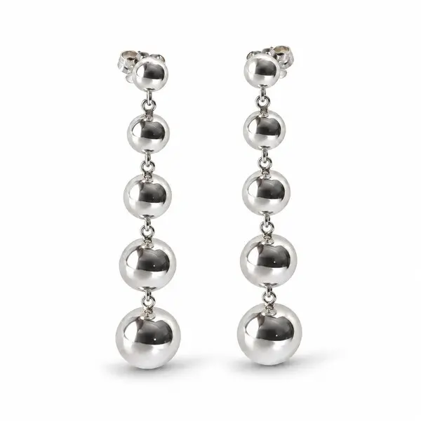 Tiffany & Co. Sterling Silver Ball Drop Earrings - Sterling_silver