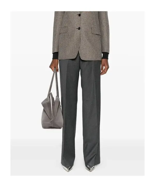 BERWICH Pleated Wool Trousers