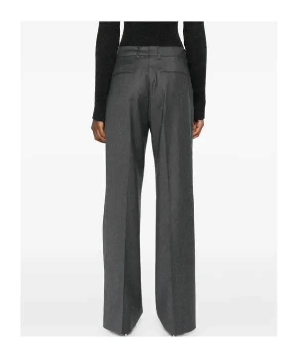 BERWICH Pleated Wool Trousers