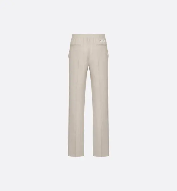 Dior Pleat Detailed Tailored Pants