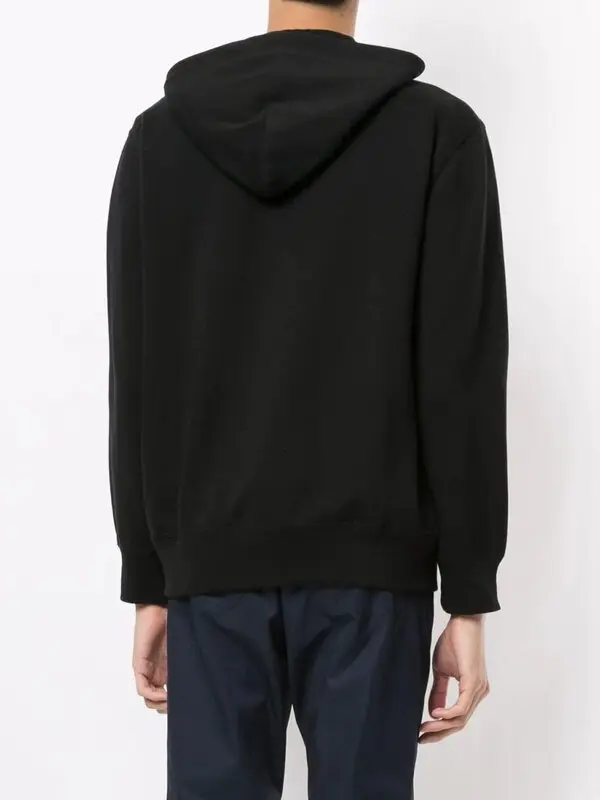 Comme Des Garçons Embroidered Logo Hoodie