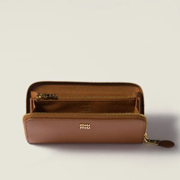 Miu Miu Large Leather Wallet