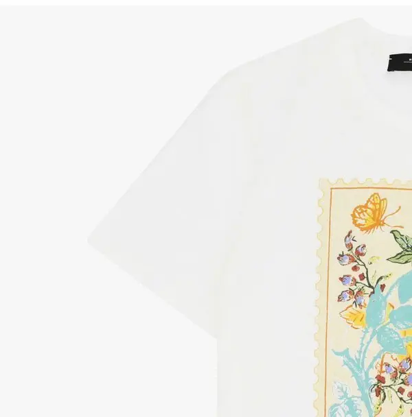 Max Mara Graphic Print T-shirt - White