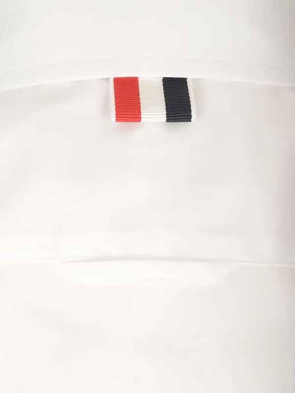 Thom Browne Short-sleeved Bow Detail Top