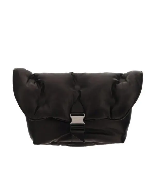 MAISON MARGIELA Quilted Buckle Shoulder Bag