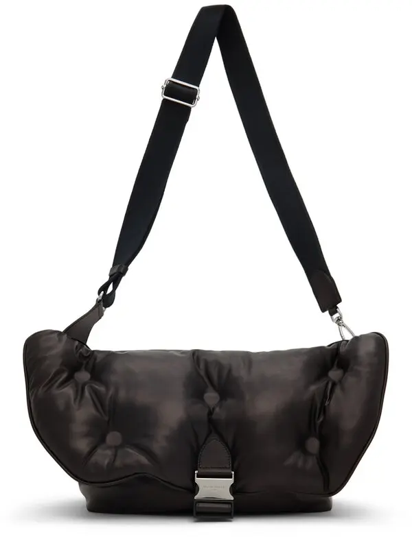 MAISON MARGIELA Quilted Buckle Shoulder Bag