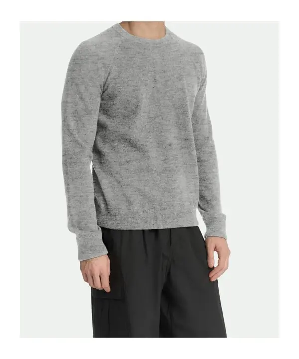 Malo Silvio Raglan Crew Neck In Luxury Cashmere