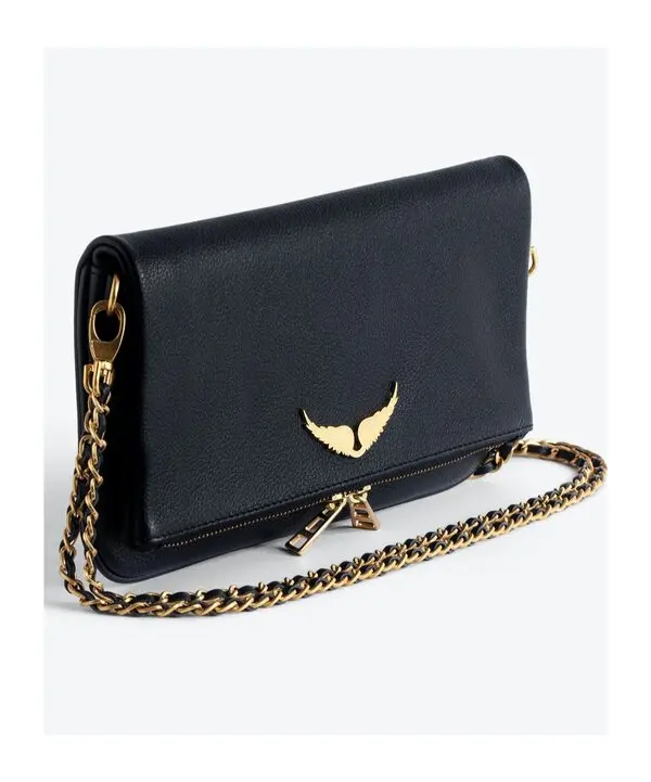 Zadig&Voltaire Voltaire Logo-plaque Clutch Bag