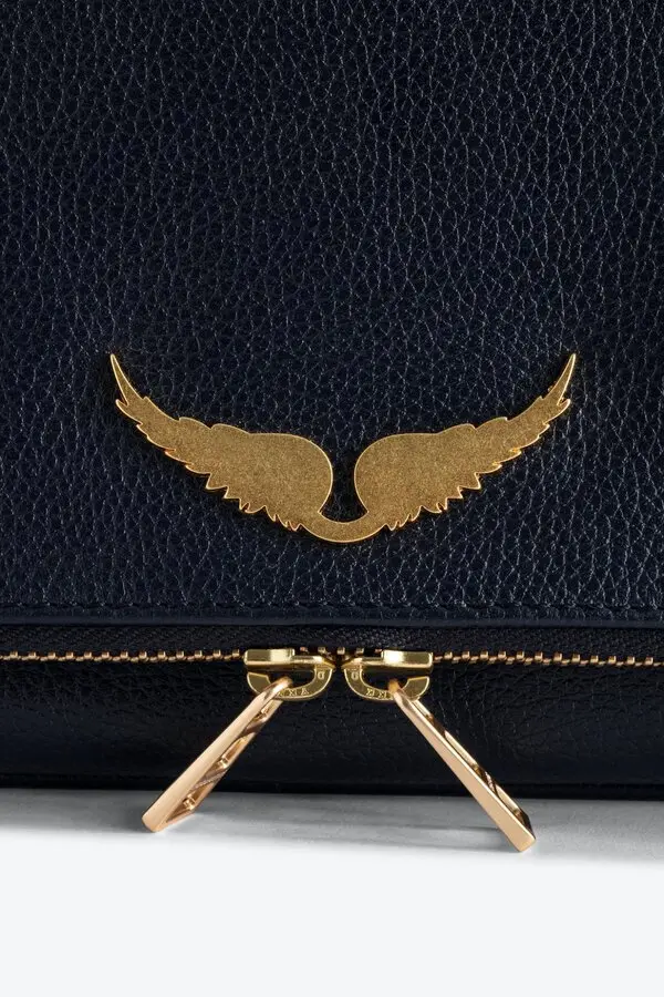 Zadig&Voltaire Voltaire Logo-plaque Clutch Bag