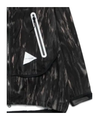 AND WANDER Zippered Pocket Casual Jacket