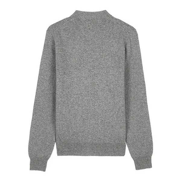 Play Comme Des Garcon Logo Patch V-neck Cardigan