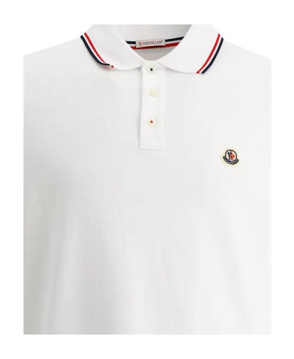 Moncler Lapel Short-sleeved Polo Shirt