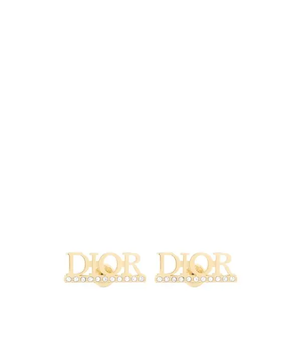 Dior Dioevolution Stud Earrings - Golden