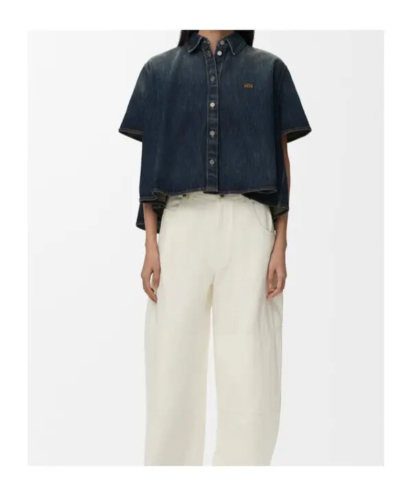Loewe Short Sleeve Trapeze Shirt