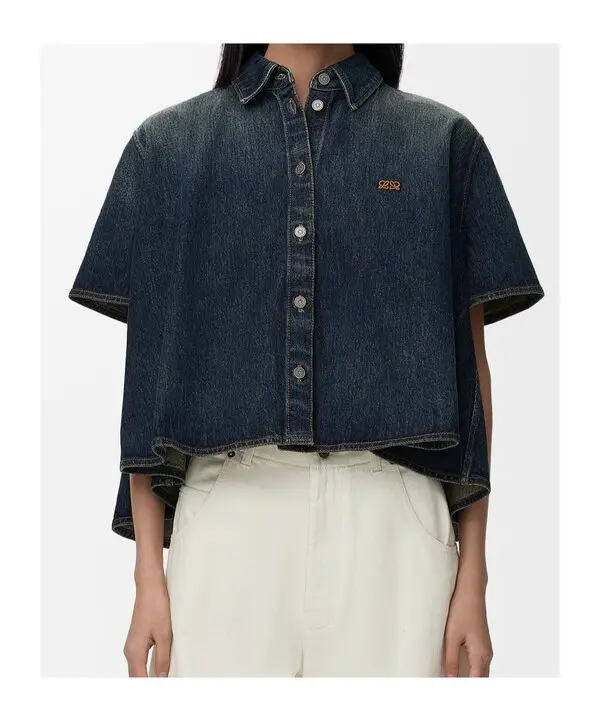 Loewe Short Sleeve Embroidered Shirt - No