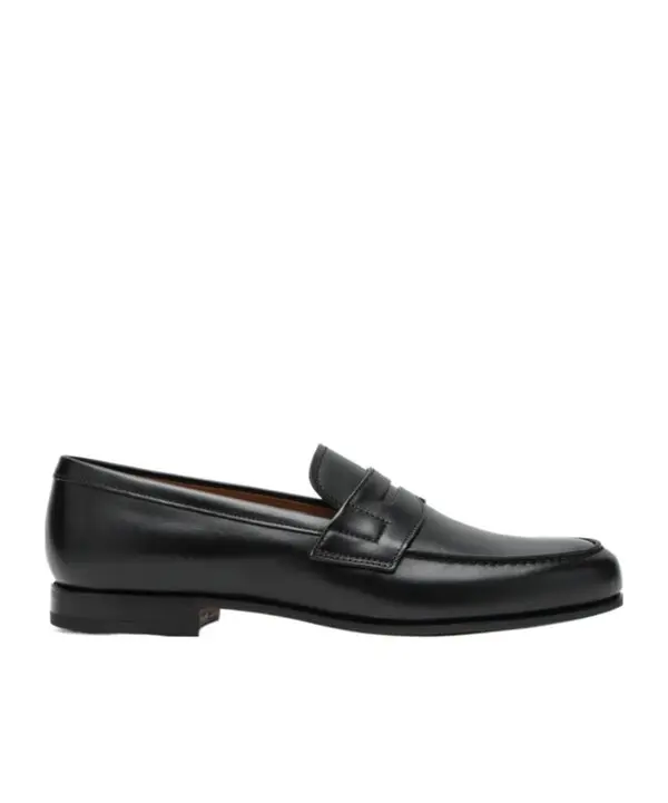 Church's Almond Toe Slip-on Loafers - Black
