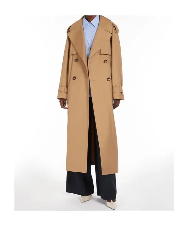 Max Mara Double-breasted Belted Trench Coat