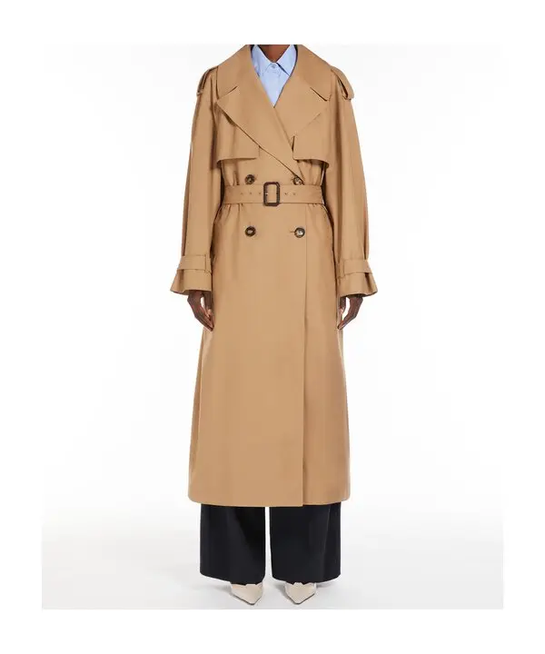 Max Mara Double-breasted Belted Trench Coat