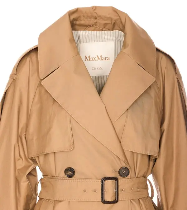 Max Mara Double-breasted Belted Trench Coat