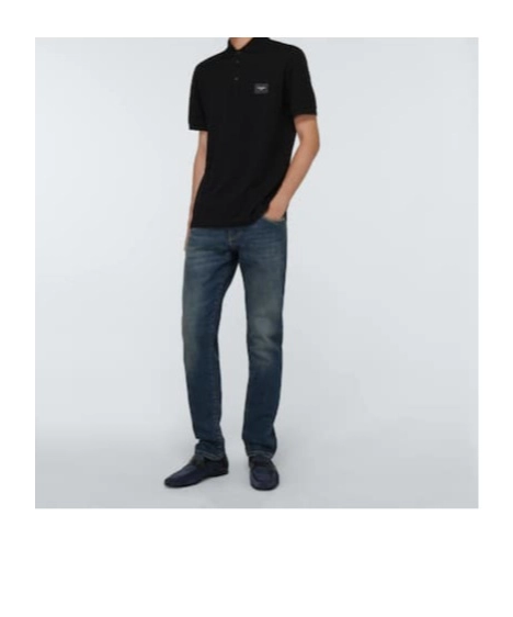 Dolce & Gabbana Short-sleeved Polo Shirt
