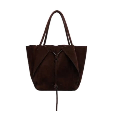 Gabriela Hearst Marija Suede Tote - Black