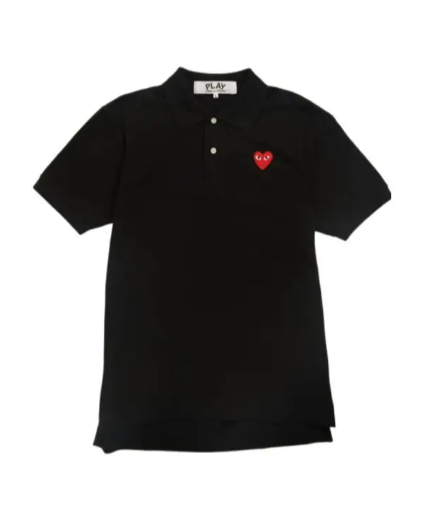 Play Comme Des Garcon Logo Polo Shirt