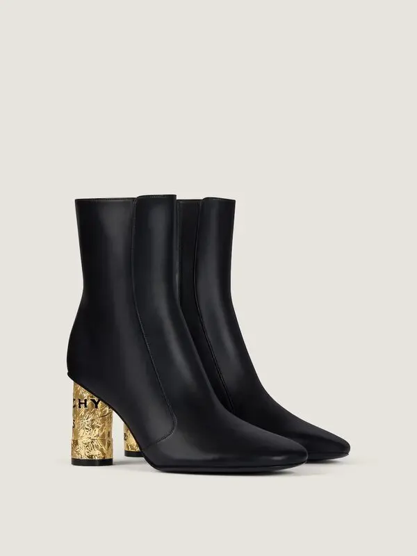 Givenchy Tape Ankle Boots In Leather