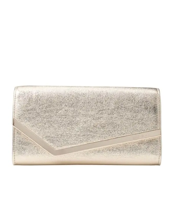 JIMMY CHOO Platinum Ice Brilliance Fabric Clutch Bag