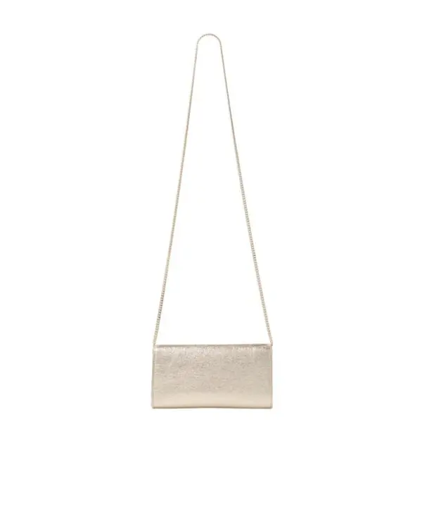 JIMMY CHOO Platinum Ice Brilliance Fabric Clutch Bag
