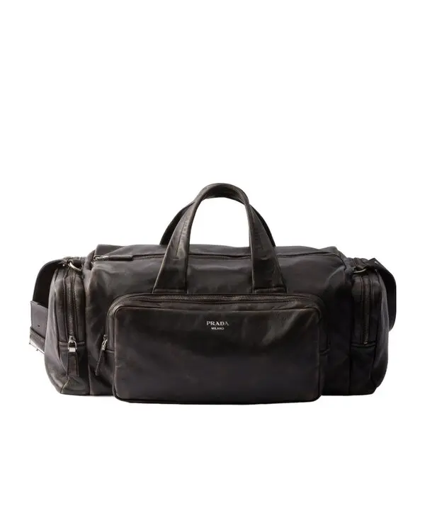 Prada Nappa Leather Duffel Bag