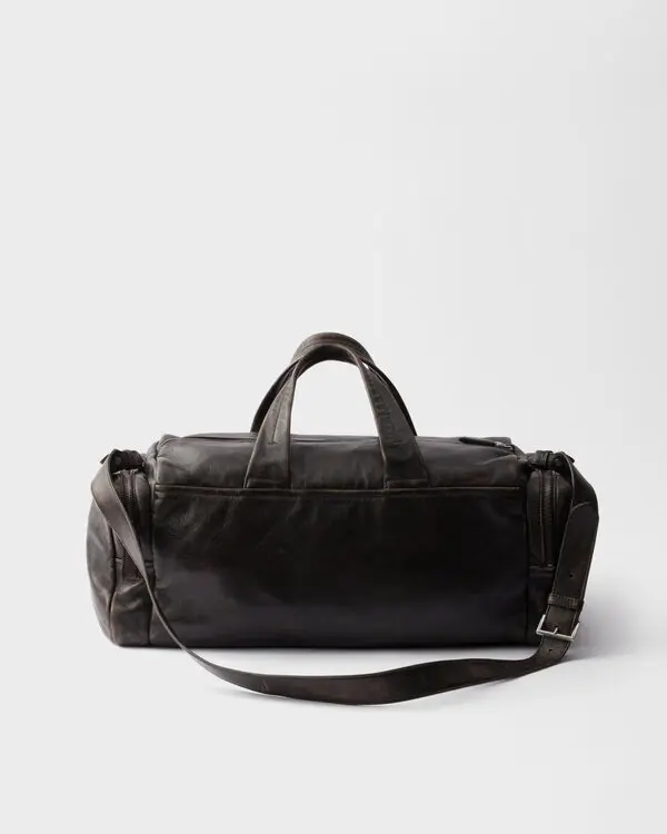 Prada Nappa Leather Duffel Bag