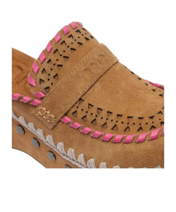 Mou Slip-on Clog Mules With Round Toe