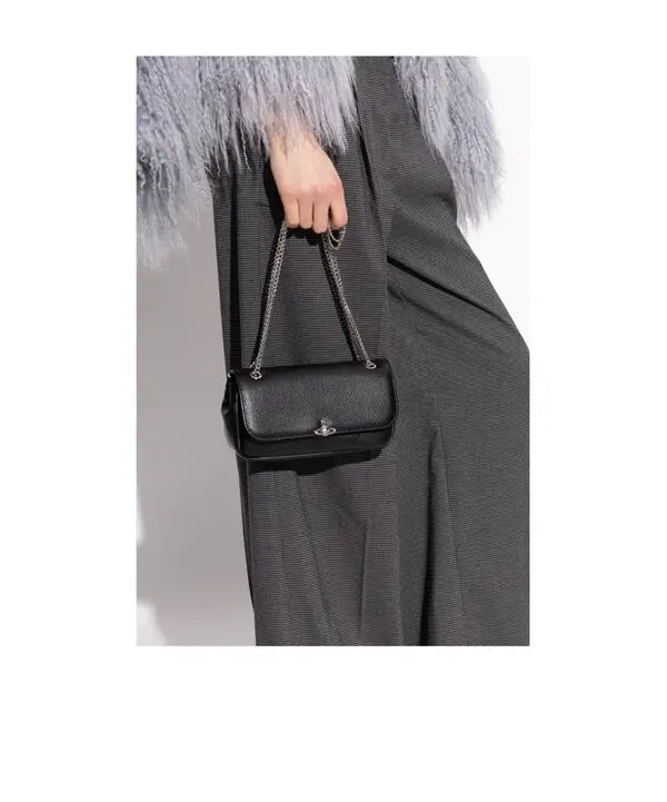 VIVIENNE WESTWOOD Chain Logo Crossbody Bag
