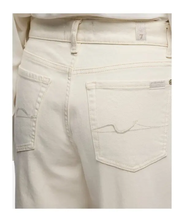 7 For All Mankind High-waisted Wide-leg Jeans - No